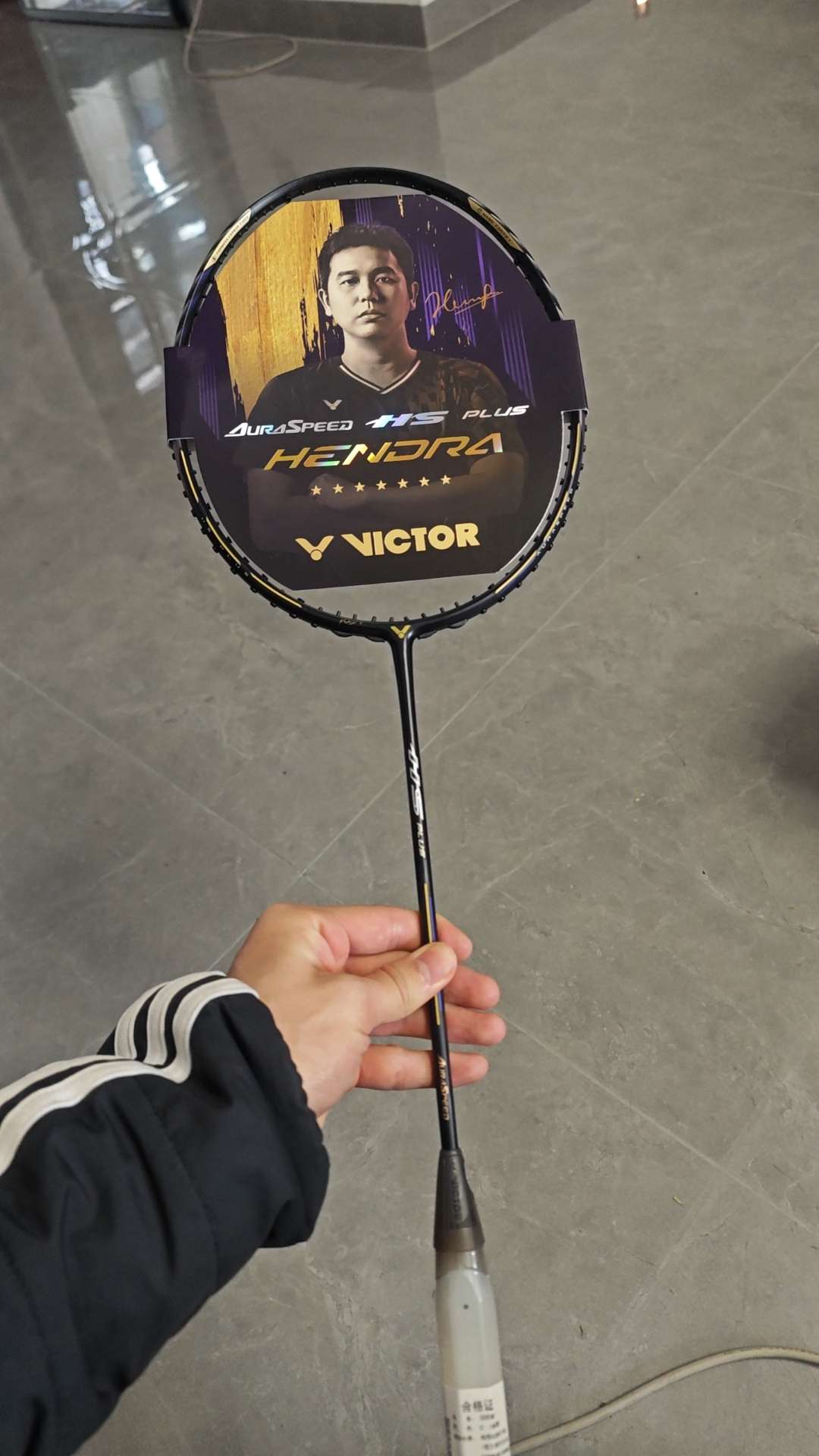 AURASPEED HS PLUS HENDRA 极音速亨德拉 ARSHSPLUS 羽毛球拍 威克多VICTOR 神速系列 中羽在线 ...